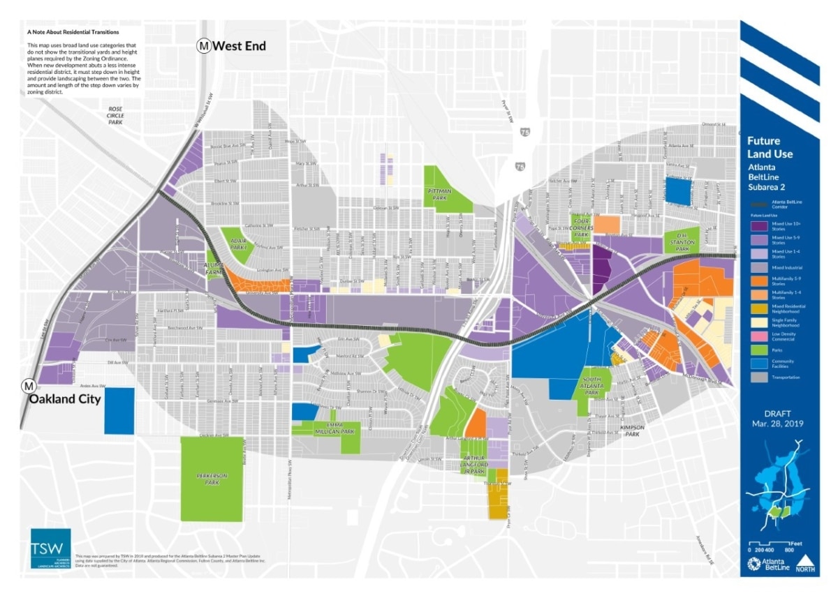 TSW - BeltLine Subarea 2 Master Plan