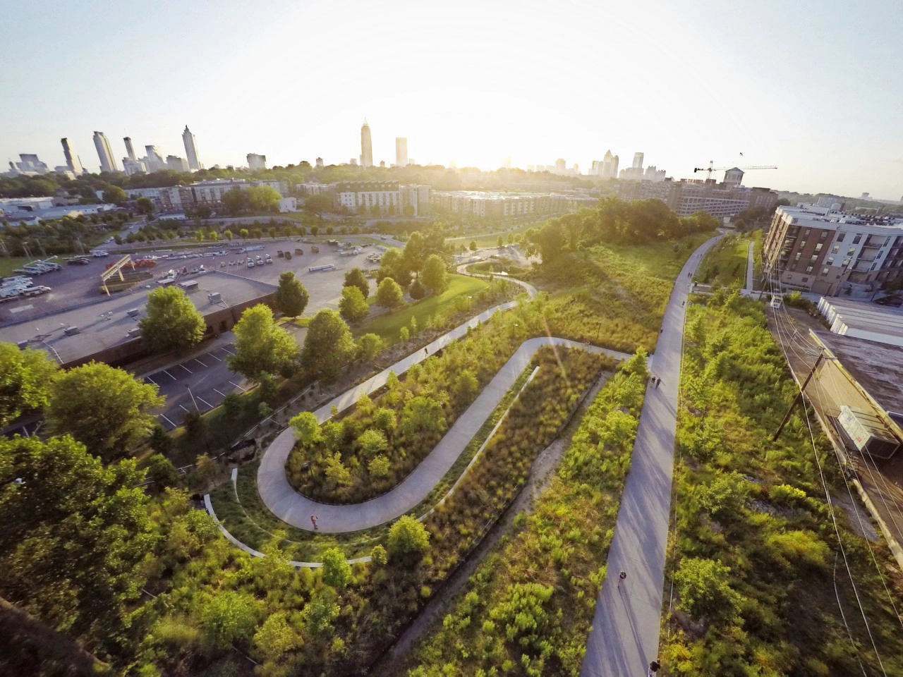 Atlanta BeltLine Historic Fourth Ward Park / Eastside Trail Gateway